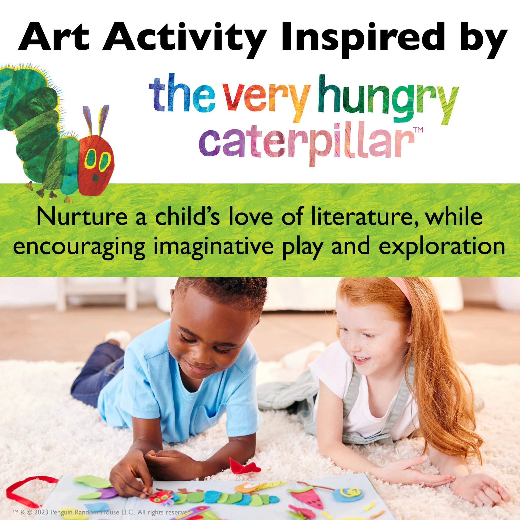 The Very Hungry Caterpillar Fun Felt Play - #6375000 - Faber-Castell